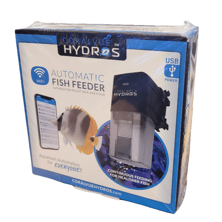 CoralVue Hydros Automatic Fish Feeder - Smart Aquarium Feeder – Aquatic Oasis Reefing