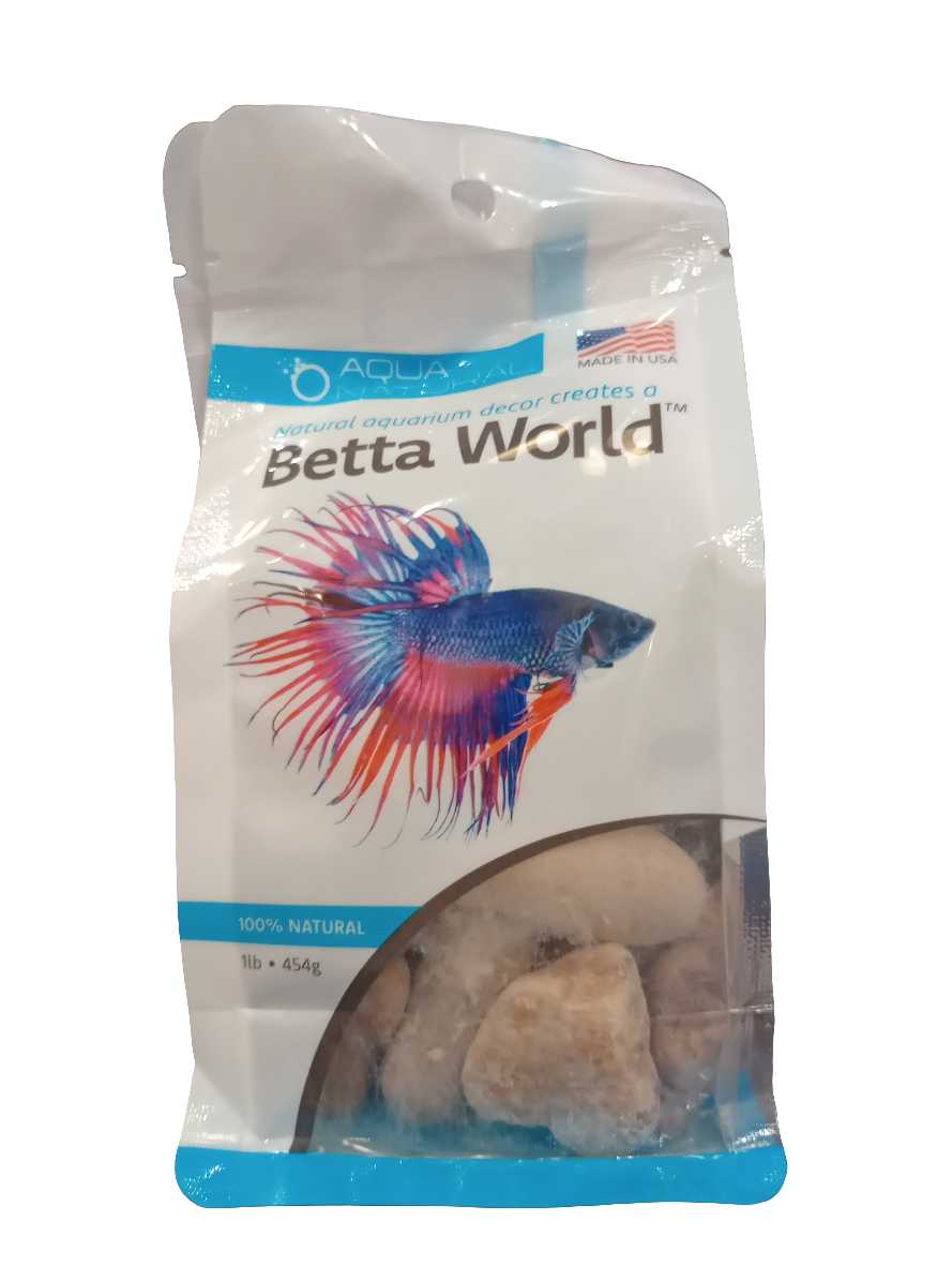 Aqua Natural Betta World Rose Cream Stone – Aquatic Oasis Reefing