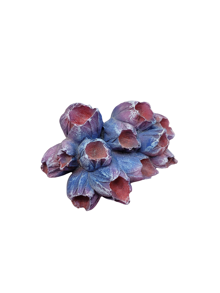 Barnacle Decor - Blue/Purple - Small – Aquatic Oasis Reefing