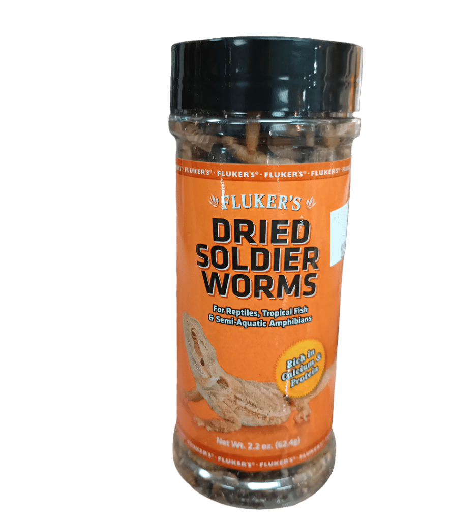 Fluker's - Dried Soldier Worms 2.2 Oz – Aquatic Oasis Reefing