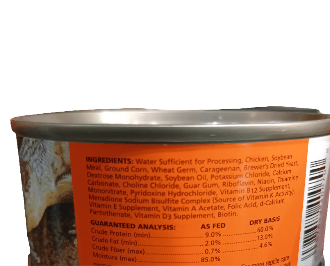 Zoo Med Blue Tongue Skink Tegu Food 6oz - Premium Reptile Diet ...