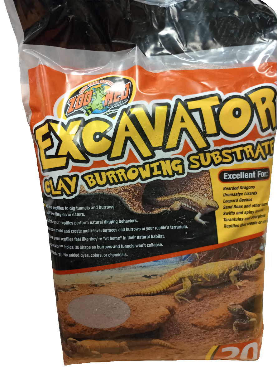 Zoo Med - Excavator Clay Burrowing Substrate 20 Lb – Aquatic Oasis Reefing