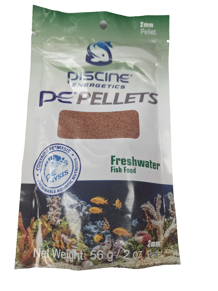 PE Pellets Freshwater 2mm - Premium Mysis Shrimp Fish Food 56g ...