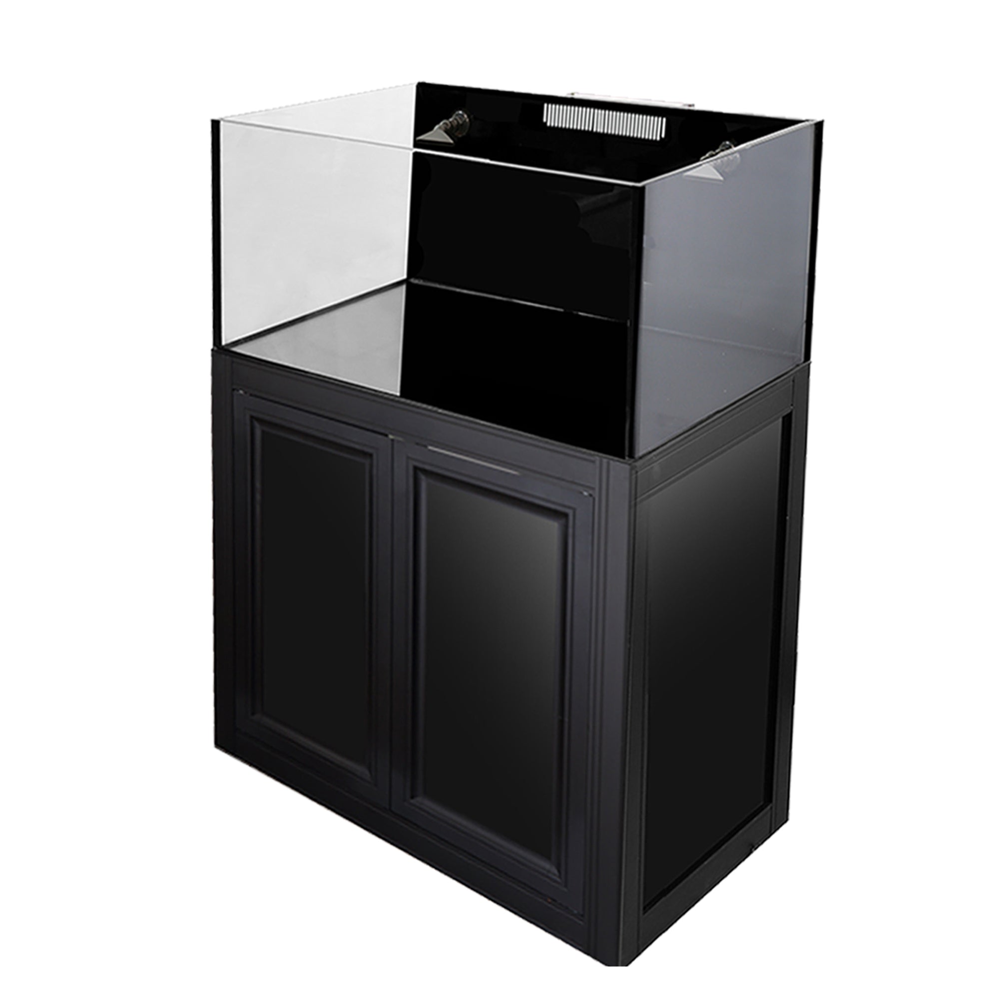 Innovative Marine- EXT 112 Lagoon Aquarium w/ APS Stand - Black (Made ...